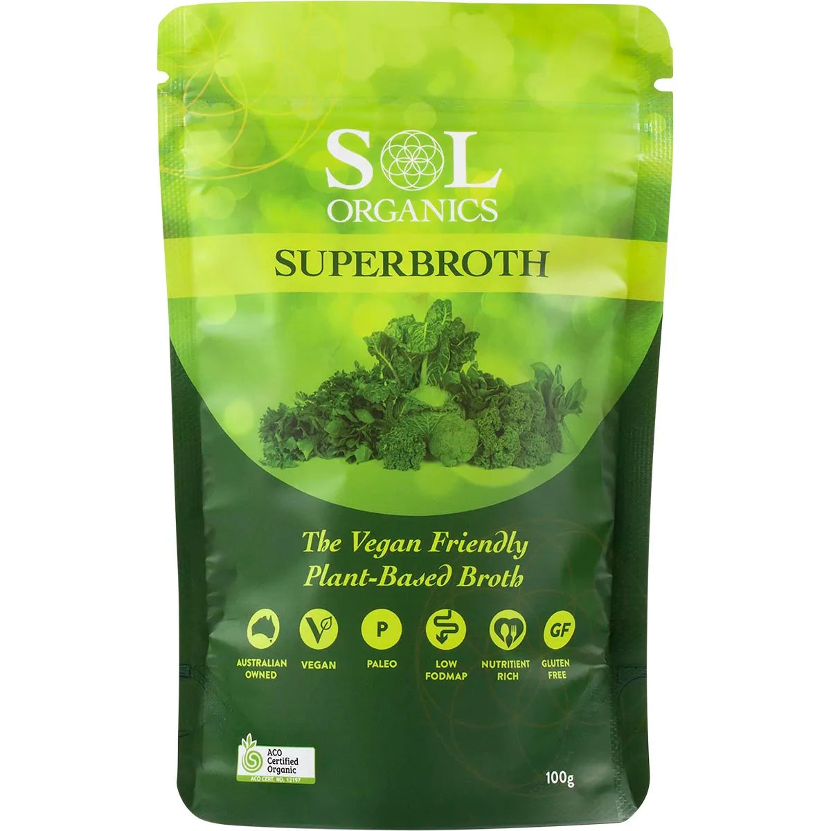 Superbroth Vegan Friendly Broth 100g – SuperNatural Health Online
