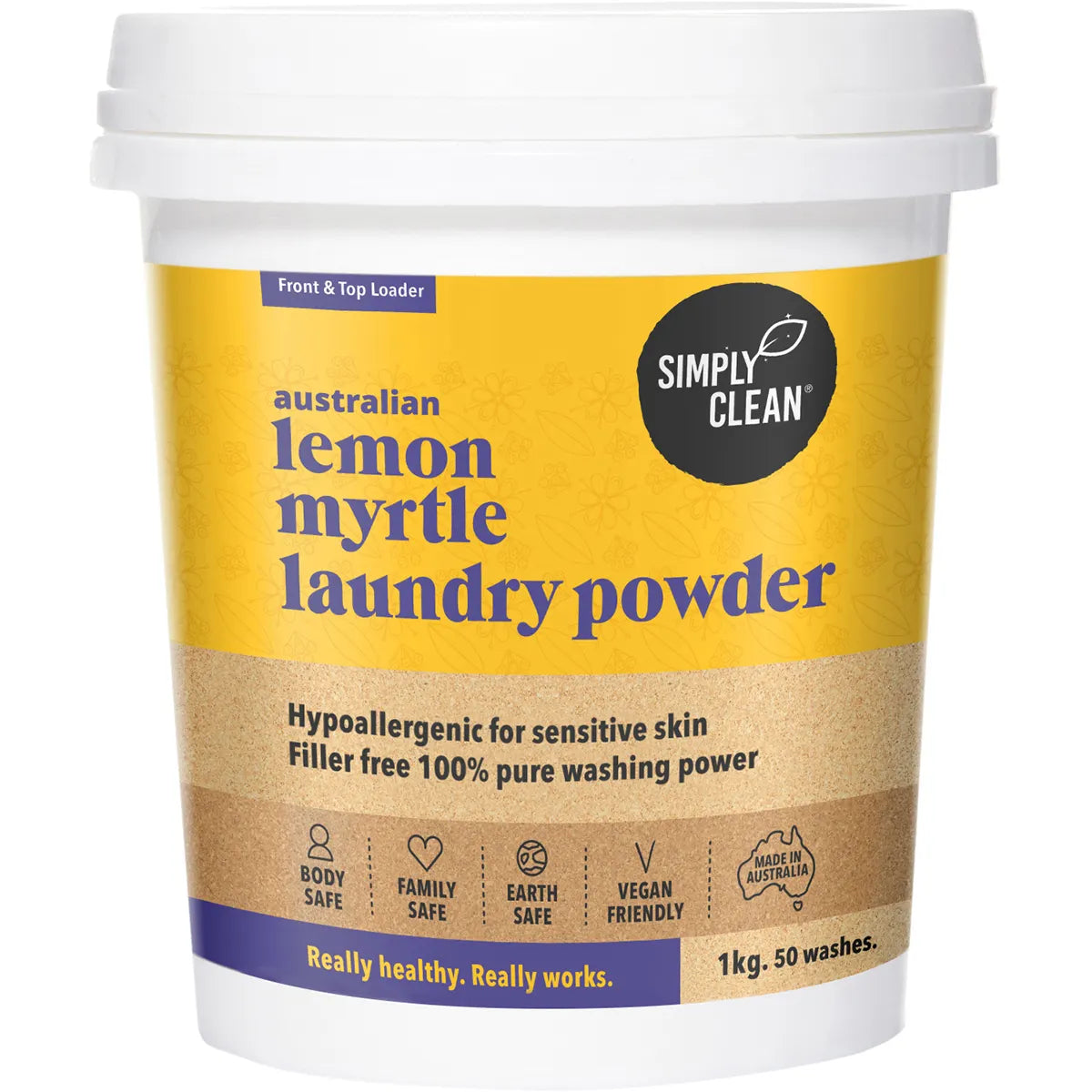 Laundry Powder Lemon Myrtle – SuperNatural Health Online
