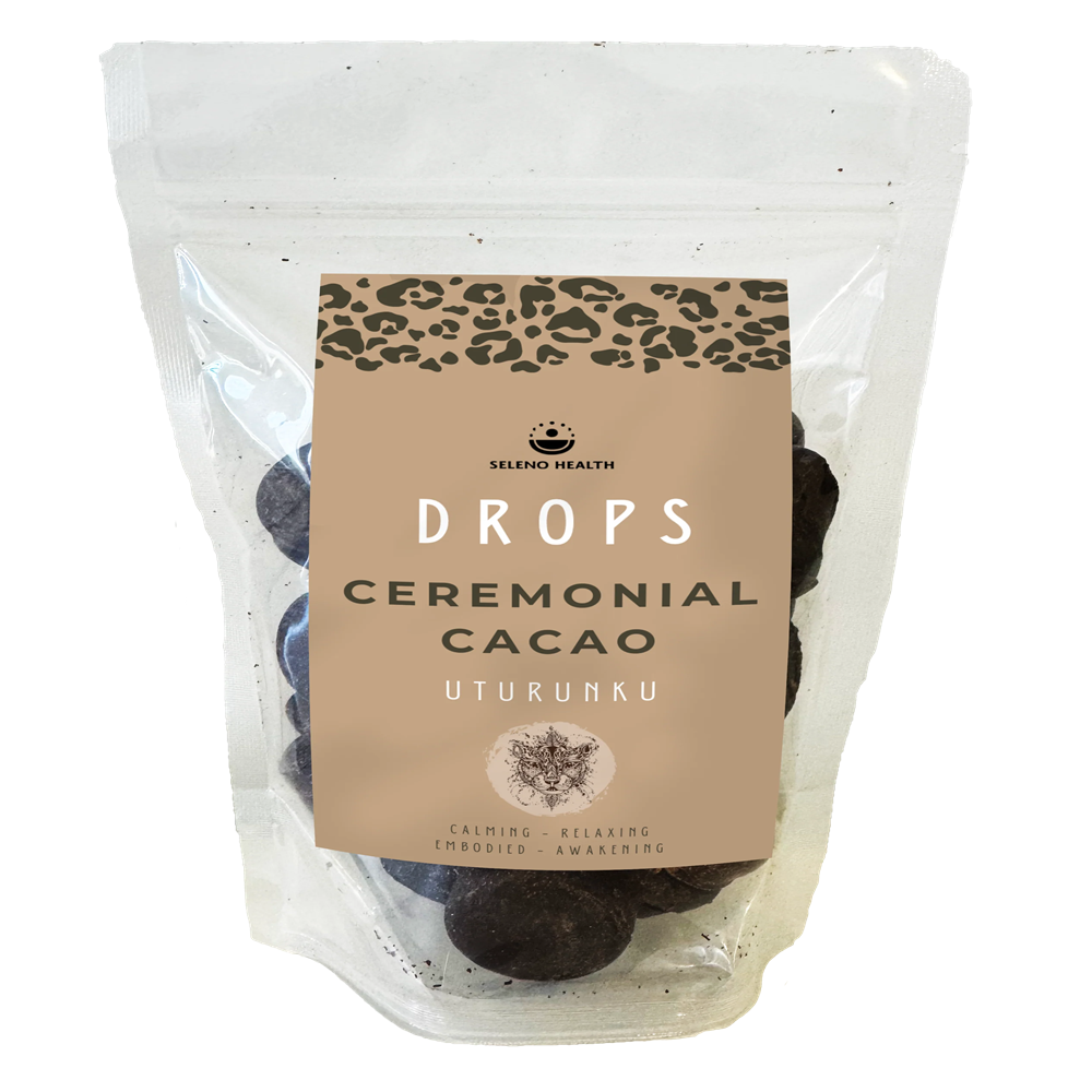 UTURUNKU CACAO PASTE DROPS 250G – SuperNatural Health Online